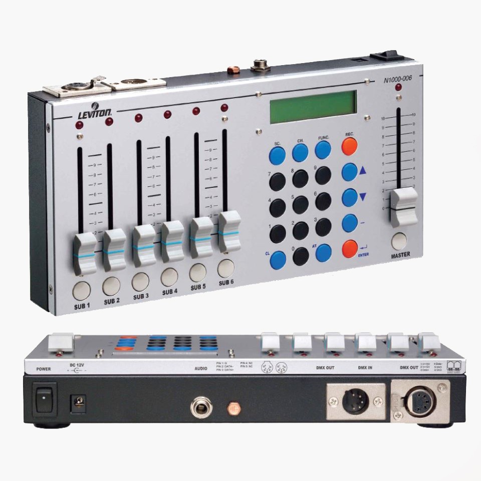 Leviton 1000 DMX Console - Consoles | New Lighting