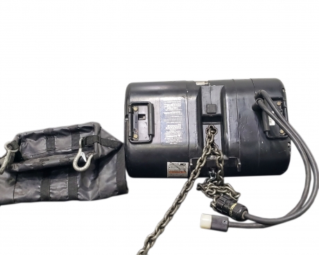 CM Hoist 1 Ton, 60' Chain Lift (Pkg of 2) Double Hook Chain Bag #47842 ...