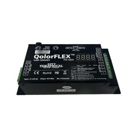 City Theatrical QolorFLEX 5x8A Dimmer - Dimmers | Used Lighting